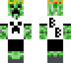 King Creeper | Minecraft Skin