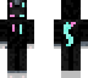 Neon Cat | Minecraft Skin