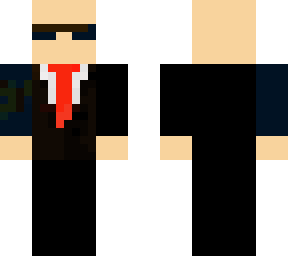 agent 47 | Minecraft Skin