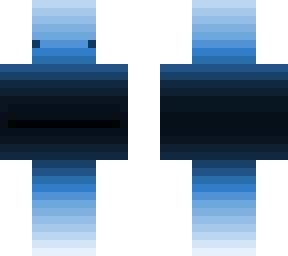 Blue|Aethetic|Ombre | Minecraft Skin