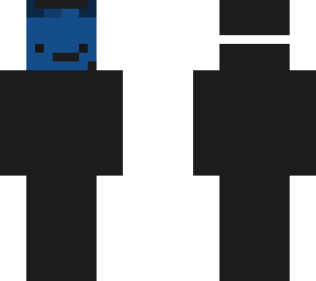 blue devil mask | Minecraft Skin