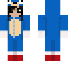 sonic onesie | Minecraft Skins