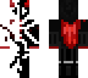 half demon | Minecraft Skins