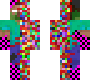 Giltch error422 Herobrine | Minecraft Skin