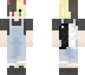 half demon, half angel boy | Minecraft Skin
