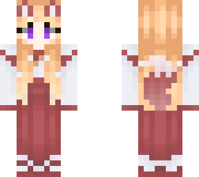 Kitsune without mask | Minecraft Skin