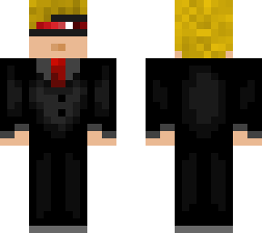 red tie tuxedo | Minecraft Skins