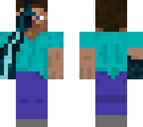 skulk steve | Minecraft Skins