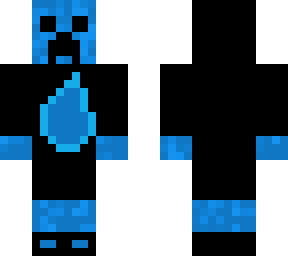 Water Creeper 2.0 | Minecraft Skin