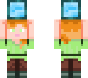 cute alex | Minecraft Skins