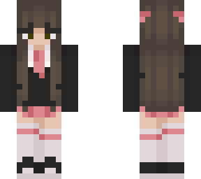 school girl black uniform | Minecraft Skins