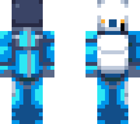 Blue Astronaut | Minecraft Skin