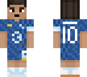 Chelsea FC Pulisic 10 | Minecraft Skin