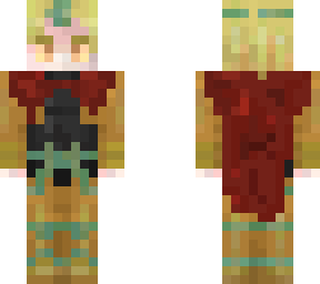 Dio With Cape | Minecraft Skin