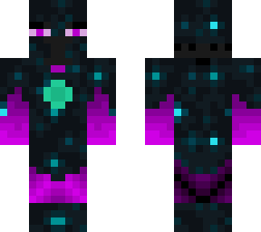 Enderman with sculk armour | Minecraft Skin