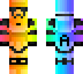 Rainbow Stormtrooper | Minecraft Skin