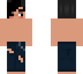 ripped jean skin base | Minecraft Skin