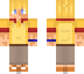 Samuel Aster [Human Sun] | Minecraft Skin