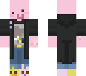 TellyNotTubby Edgy Skin Moment | Minecraft Skin