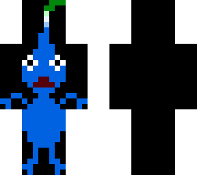 Blue Pikmin | Minecraft Skin
