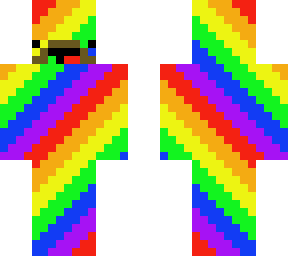 rainbow derp | Minecraft Skins