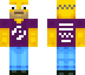homero grupal | Minecraft Skin