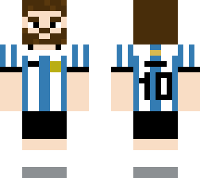 messi | Minecraft Skin