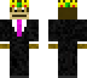 monkey in suit | Minecraft Skins