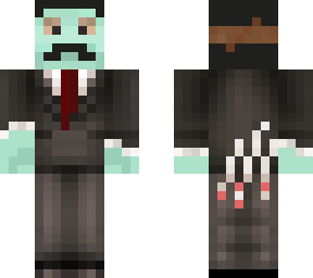 Mumbo Jumbo Zombie Hollowing Costume | Minecraft Skin