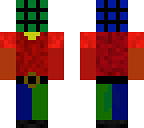 Rubik's Cube skin | Minecraft Skin