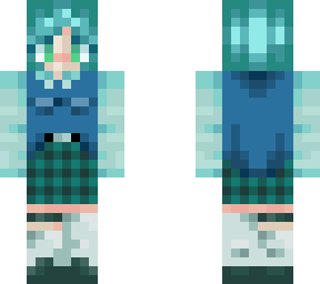 sculk girl | Minecraft Skins