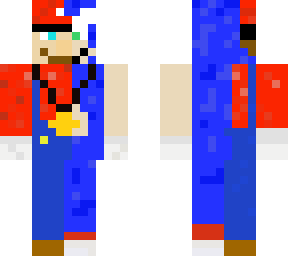 Sonic + Mario Clash (Skin Challenge) | Minecraft Skin