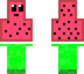 Watermelon man | Minecraft Skin