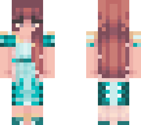 Atina Teal | Minecraft Skin