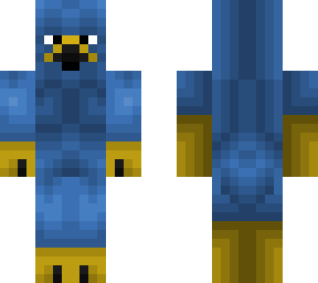 Blue Macaw | Minecraft Skin