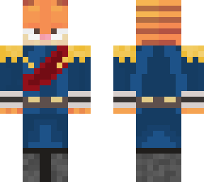 Ceremonial Garfield | Minecraft Skin