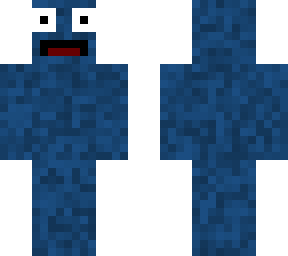 Cookie Monster | Minecraft Skin