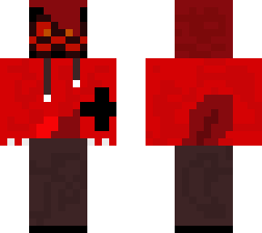 Ember The Protogen | Minecraft Skin