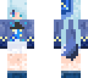 Focalors archon hydro | Minecraft Skin