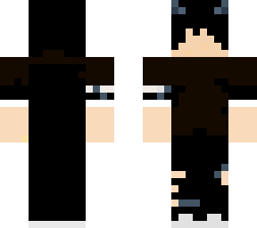 grey demon boy | Minecraft Skin