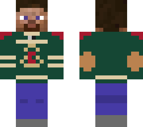 Minnesota Wild Winter Classic 2022 Jersey | Minecraft Skin