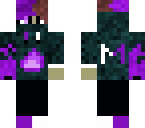 Purple fire | Minecraft Skin