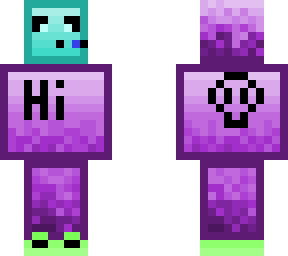 purple slime | Minecraft Skins