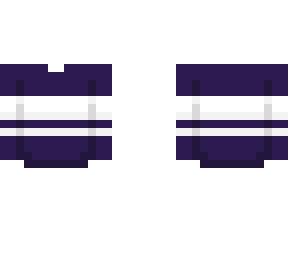 SB - Dark Purple Sweater w/ White Stripe | Minecraft Skin