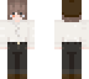 Suki skin con boina | Minecraft Skin