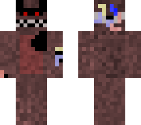 Boy + Broken Animatronic Suit | Minecraft Skin