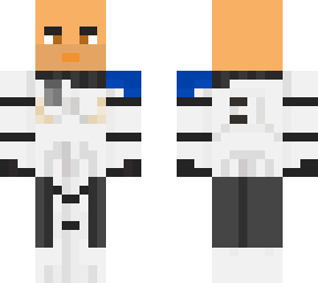 captain rex unmasked | Minecraft Skin
