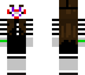 charlie emily (with the puppets mask on) | Minecraft Skin