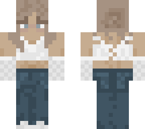 messy bun | Minecraft Skins