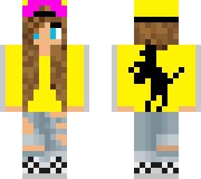 Ferrari Girl | Minecraft Skin